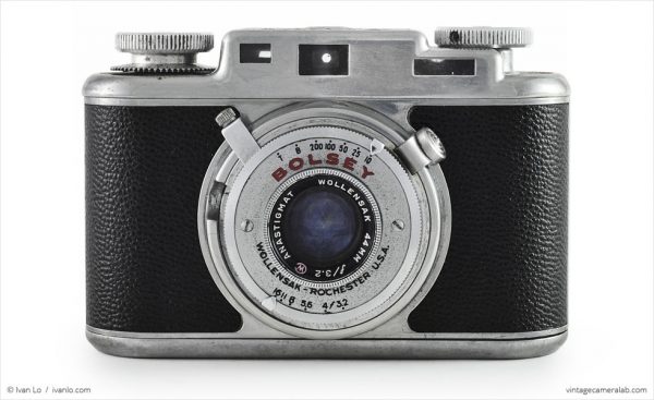 Bolsey Model B (front view) – Vintage Camera Lab